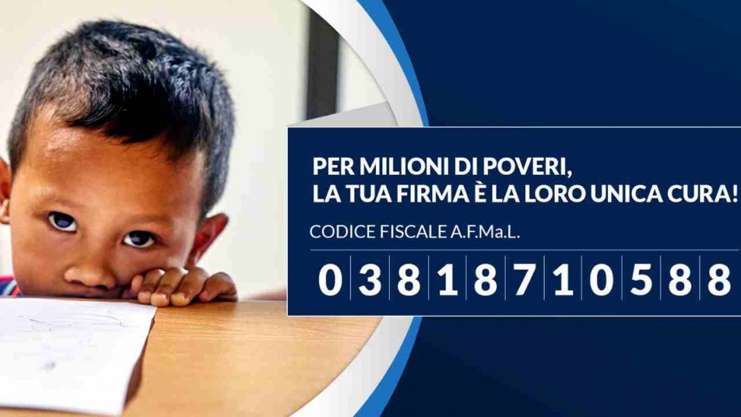 Mettici la firma! Dona il tuo 5x1000 ad Afmal - RomaIT